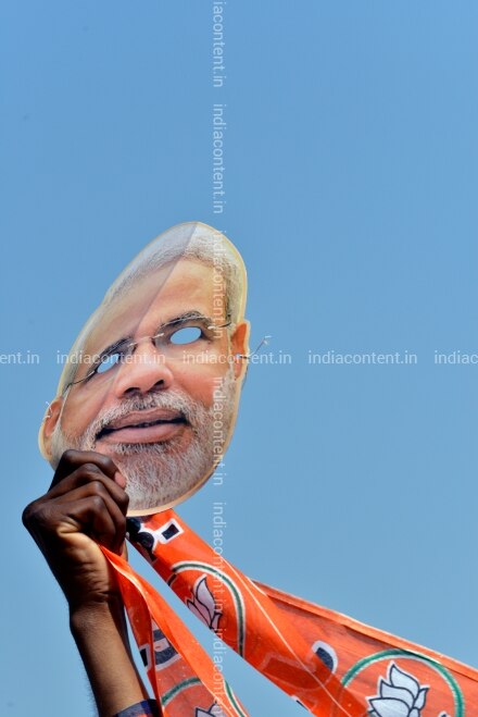 Buy Modi Mask Pictures, Images, Photos By Chandradeep Kumar - Business ...