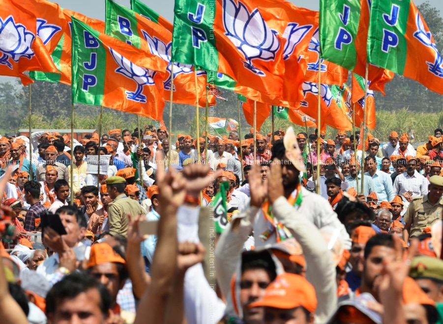 bjp public background hd