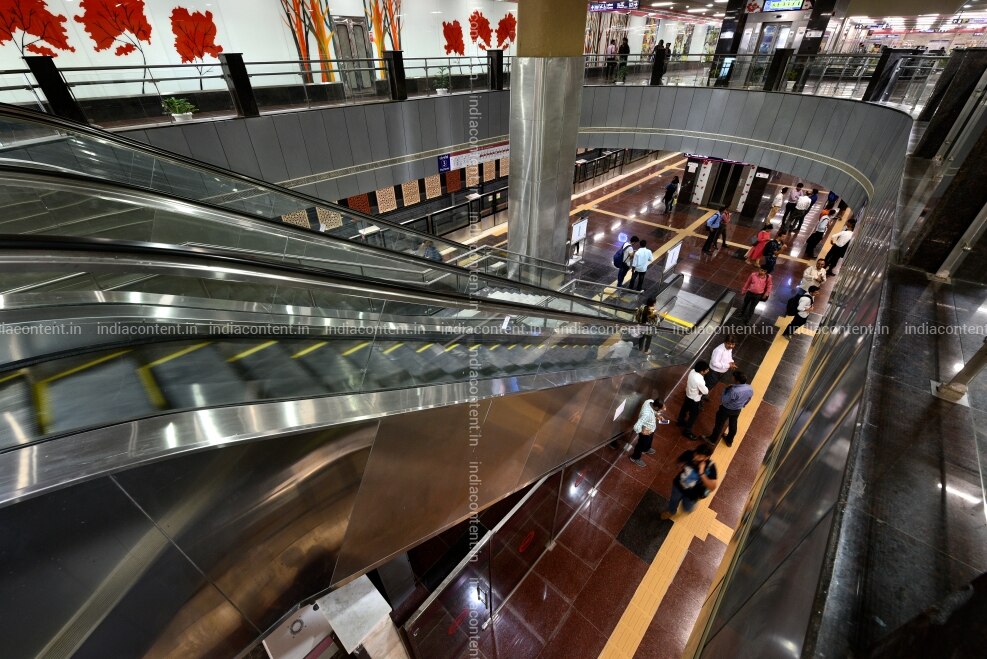 Buy Delhi Metro pink Line Pictures, Images, Photos By Chandradeep Kumar ...