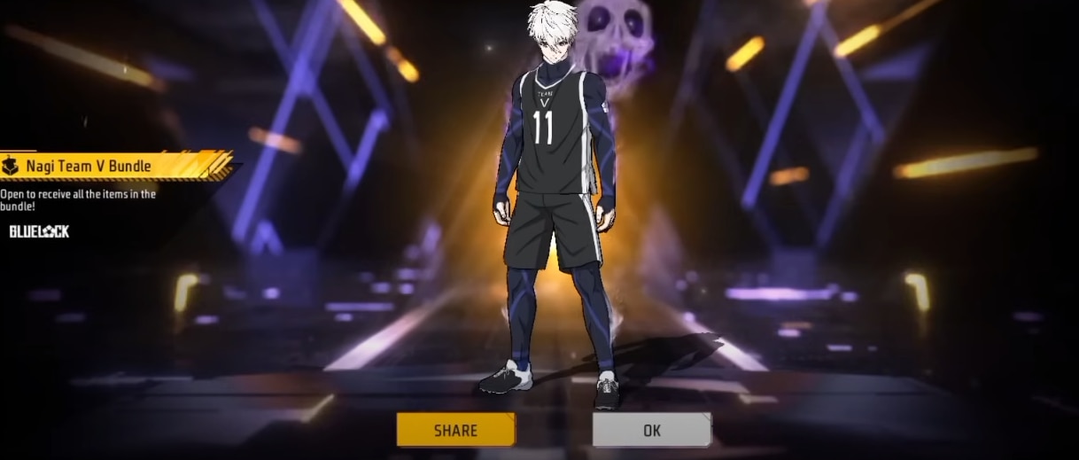 Free Fire x Blue Lock: Nagi Ring Event Debuts on Indian Server