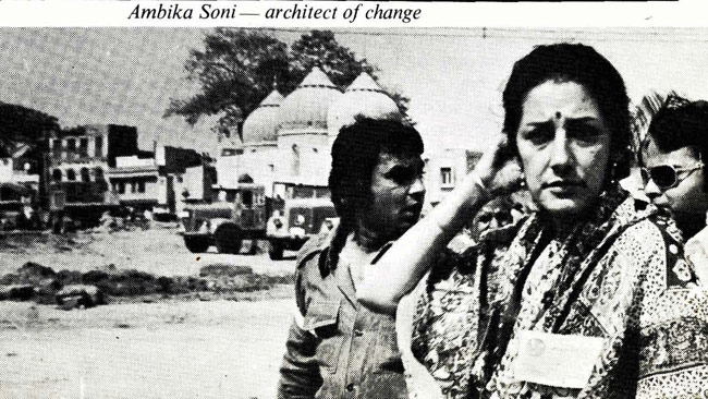 Ambika Soni: The charismatic president - India Today