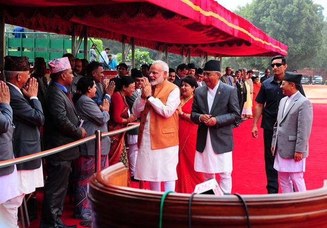 Nepal PM: Appreciate Modi's Neighbourhood First policy, Sabka Saath ...