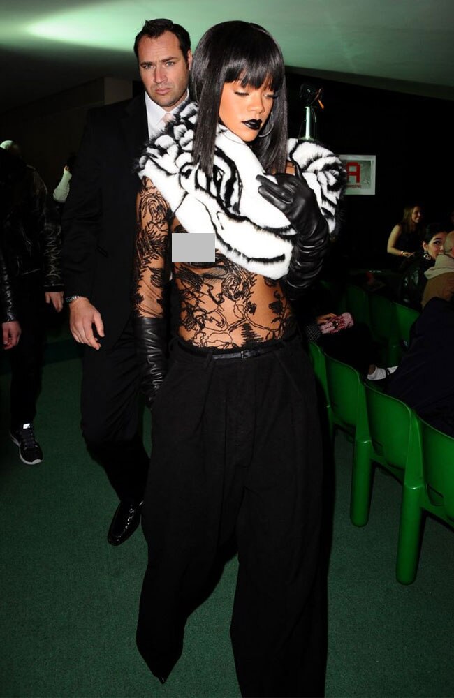 Rihanna's risque dressing over the years