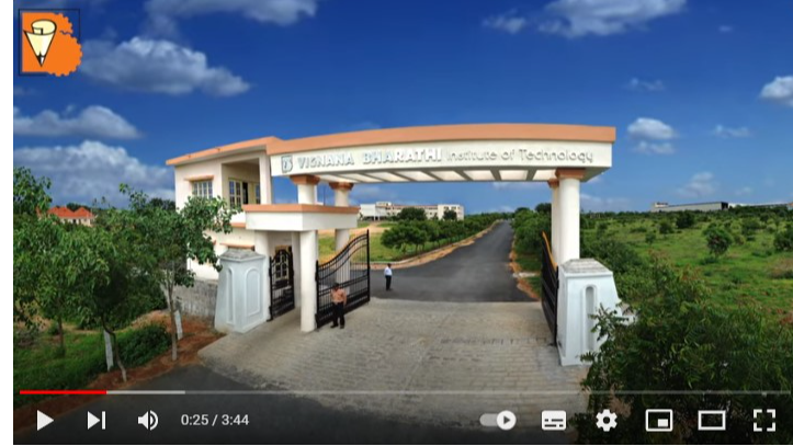 Vignana Bharathi Institute of Technology, Hyderabad Admission, Courses Offered, Fees, Ranking ...