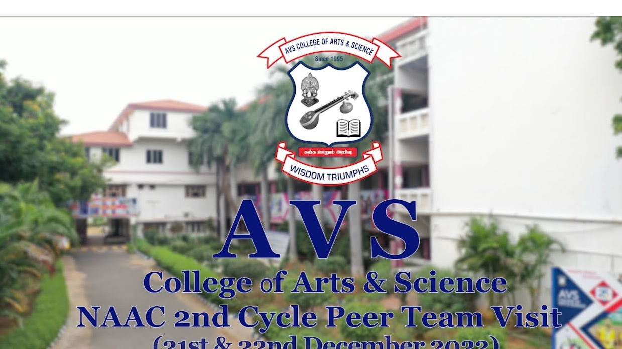 AVS College of Arts and Science, Salem Admission, Courses Offered, Fees, Ranking, Campus ...