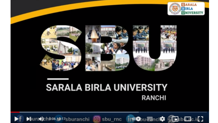 Sarala Birla University, Ranchi Admission, Courses Offered, Fees ...