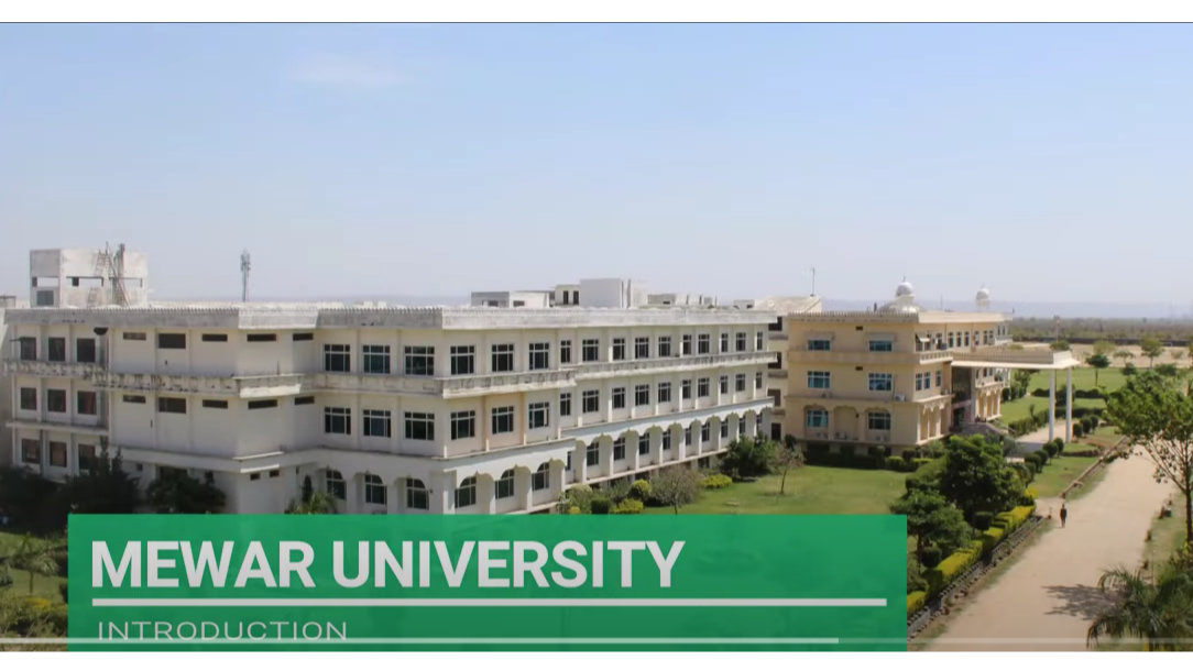 Mewar University, Chittorgarh Admission, Courses Offered, Fees, Ranking ...