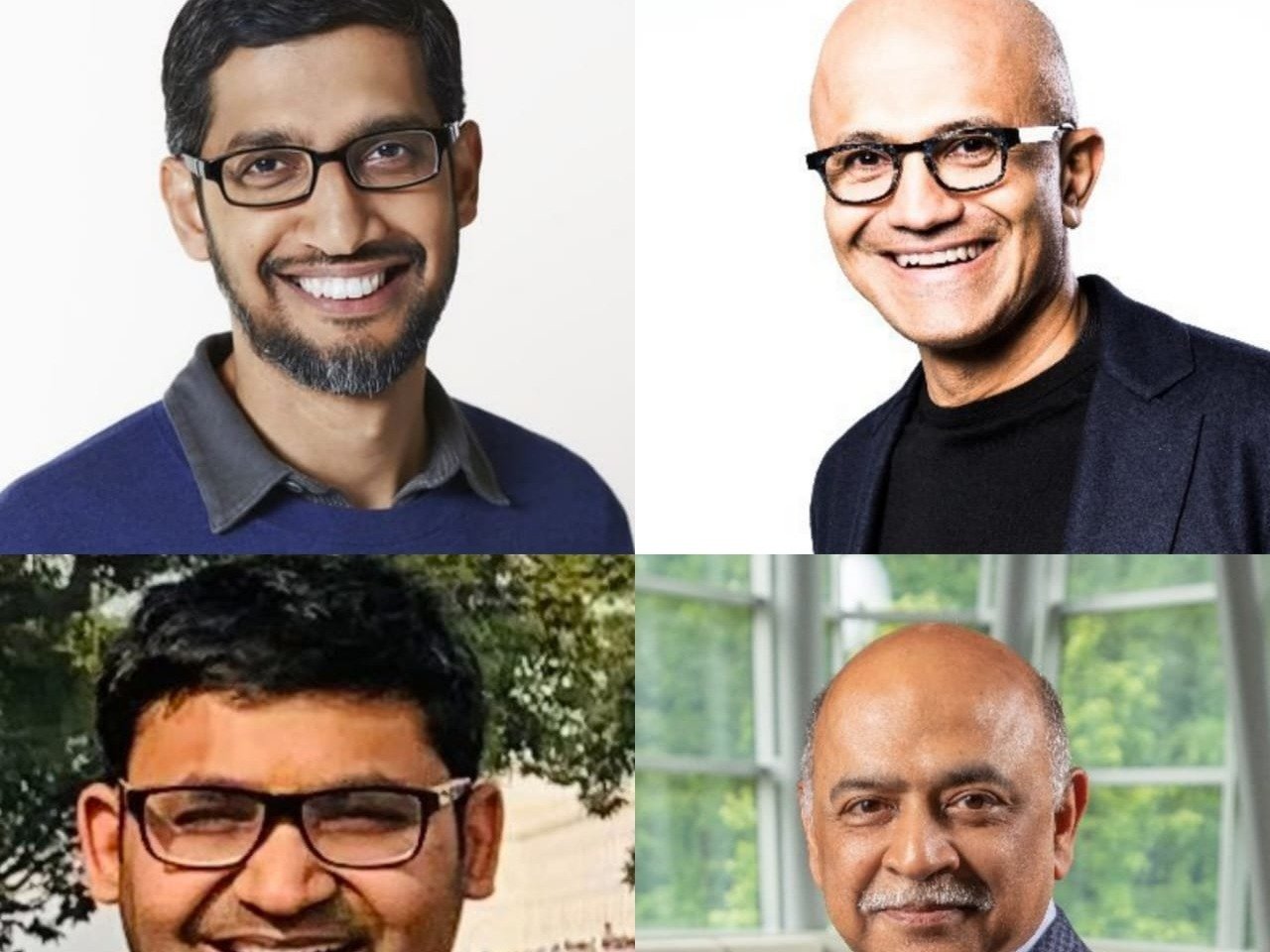 Indian origin CEOs leading tech giants