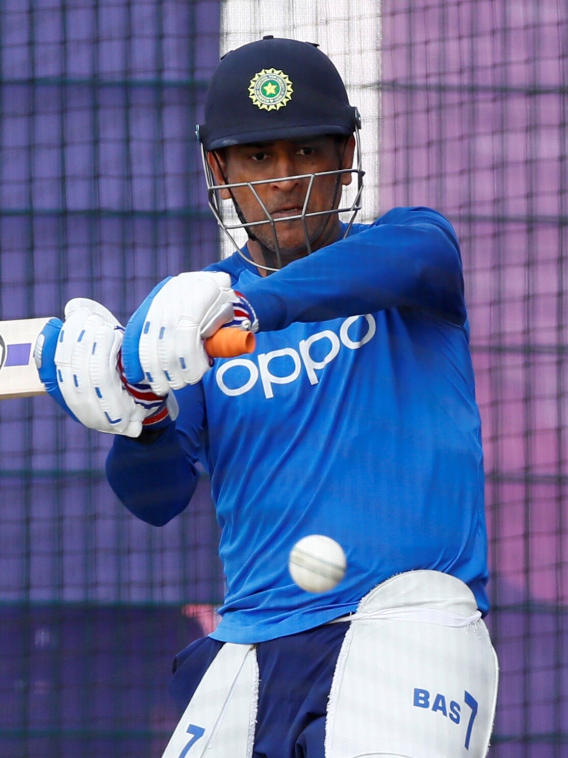 Spotted: MS Dhoni bats and trains in Ranchi