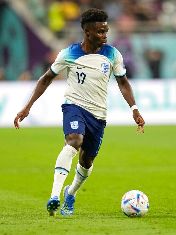 FIFA WC: Saka shines as England rout Iran