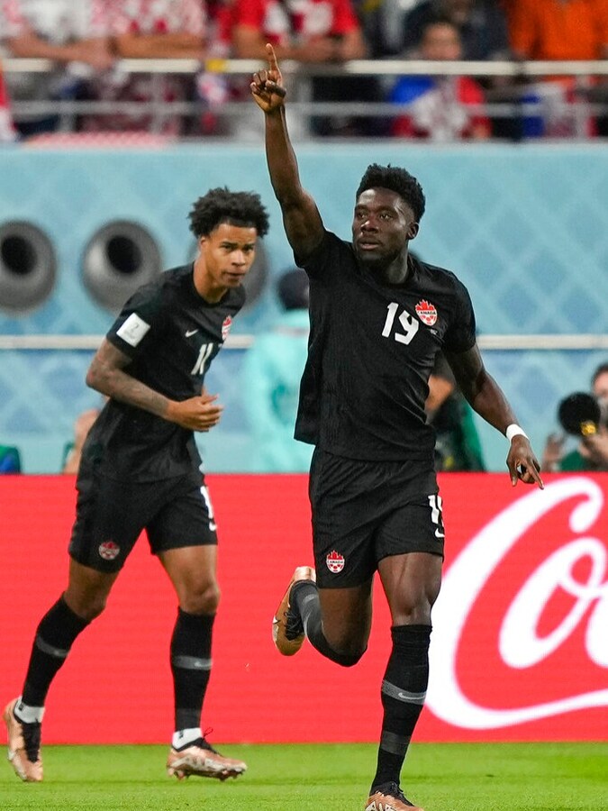 Davies Scores Canadas 1st World Cup Goal