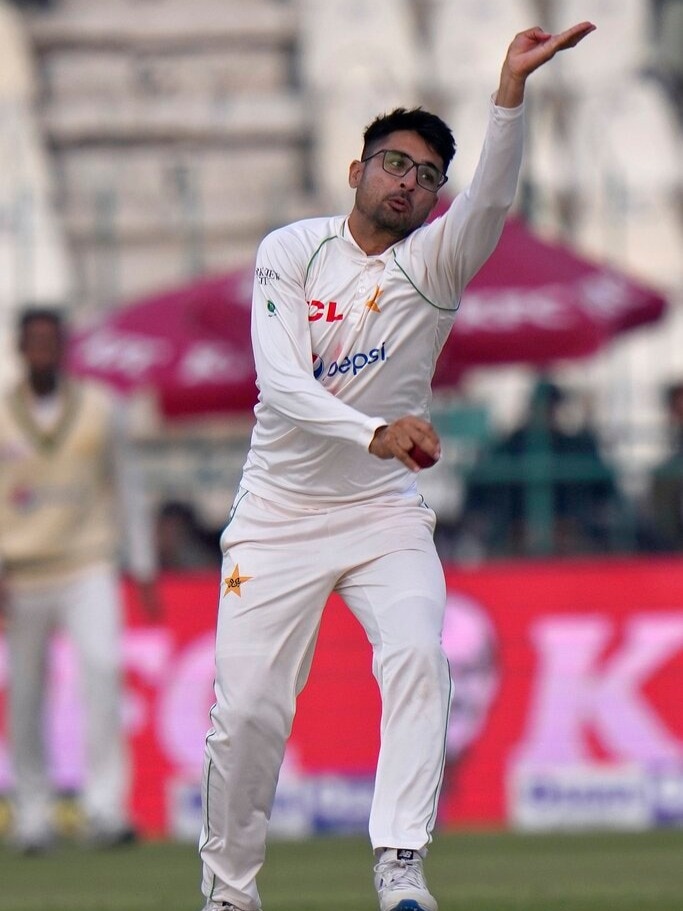 Abrar Ahmed breaks 15-year-old PAK record