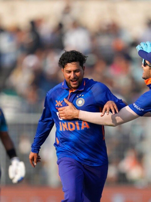 Kuldeep makes history after 200 India wickets