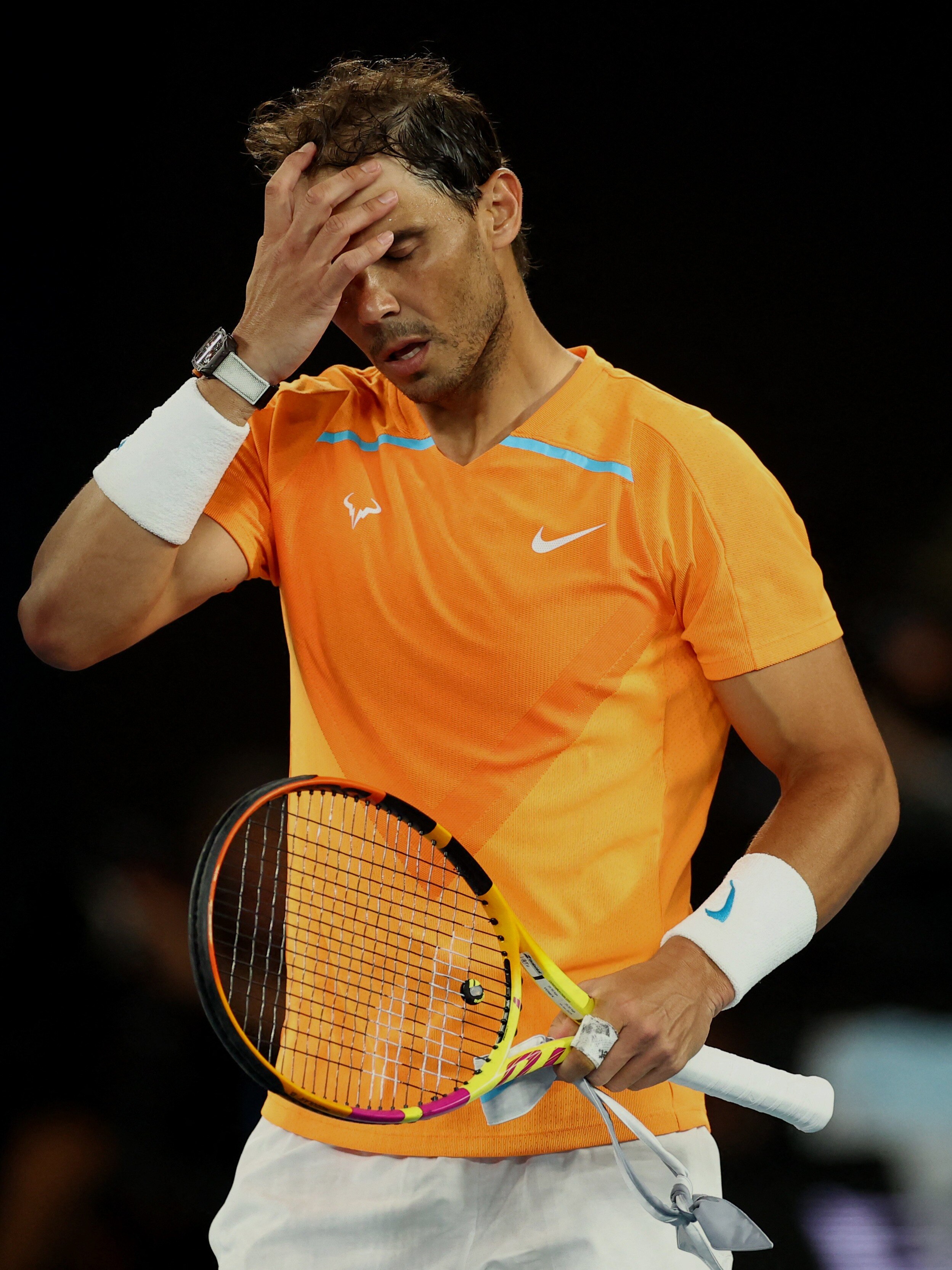 Rafael Nadals injury woes at Aus Open