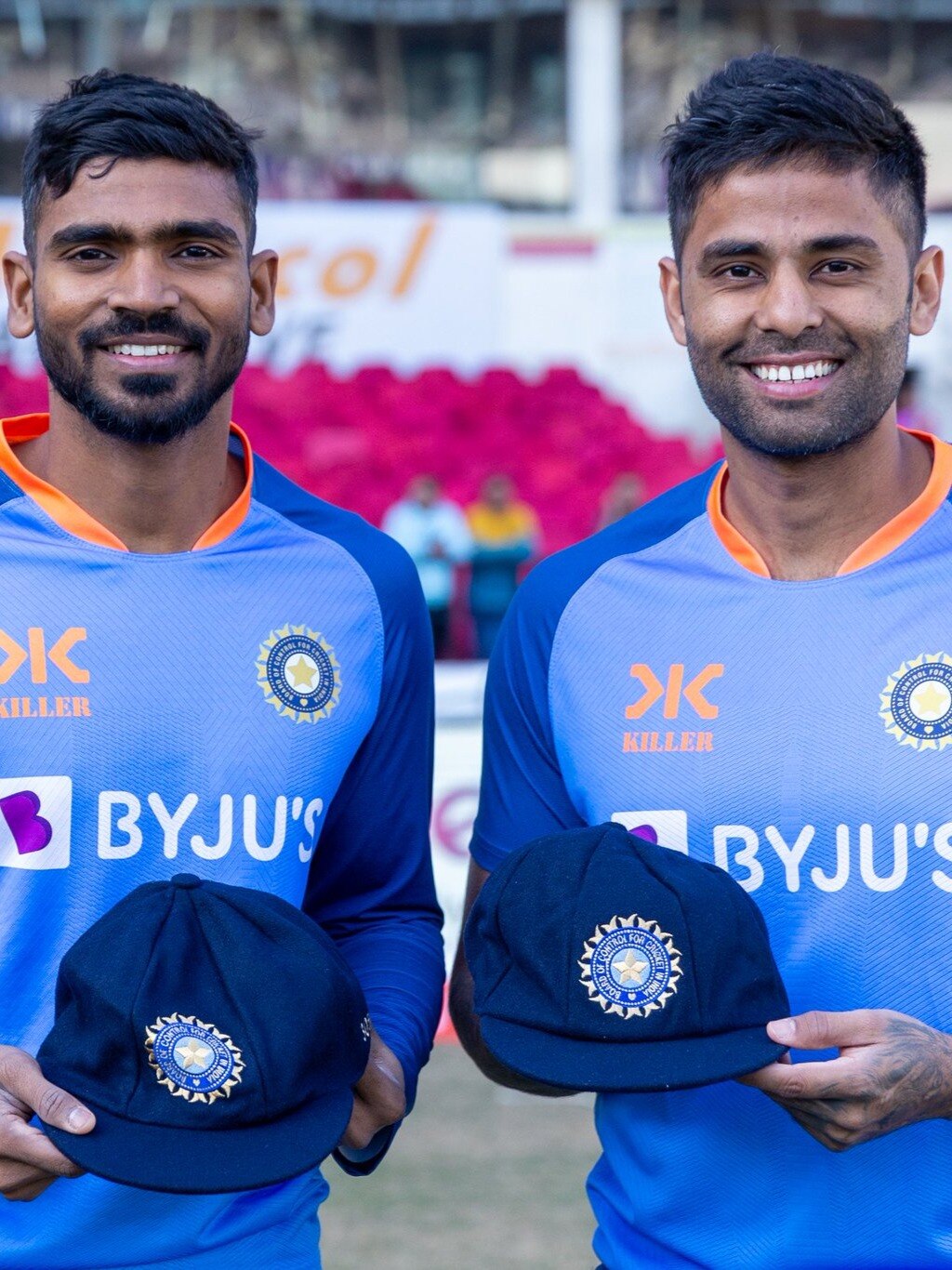 Emotional Test debuts for KS Bharat, SKY