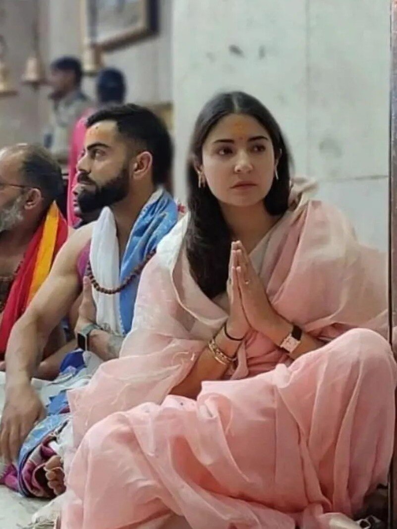 Anushka-Virat visit Mahakaleshwar Temple