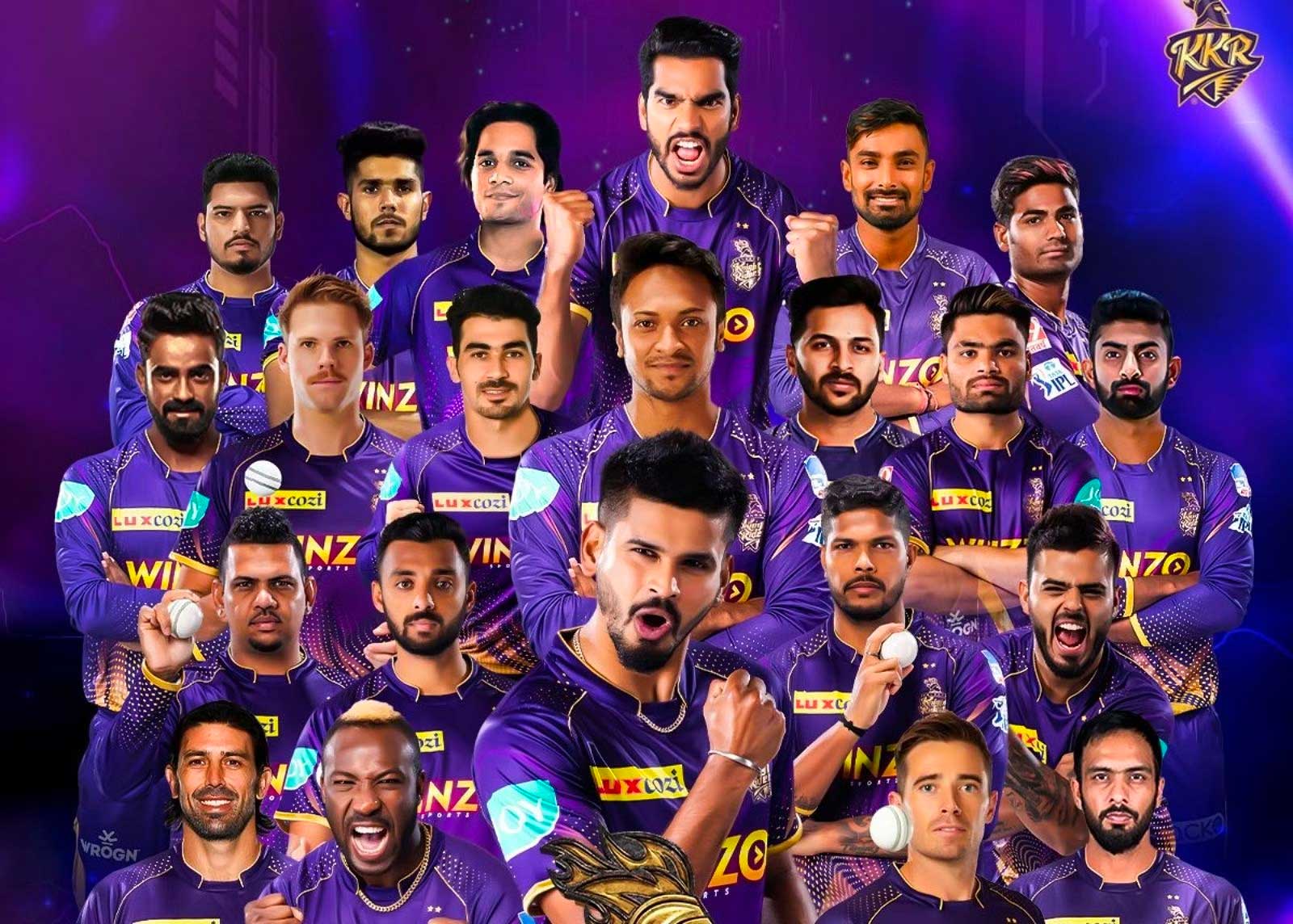 Kkr 2022 Team List