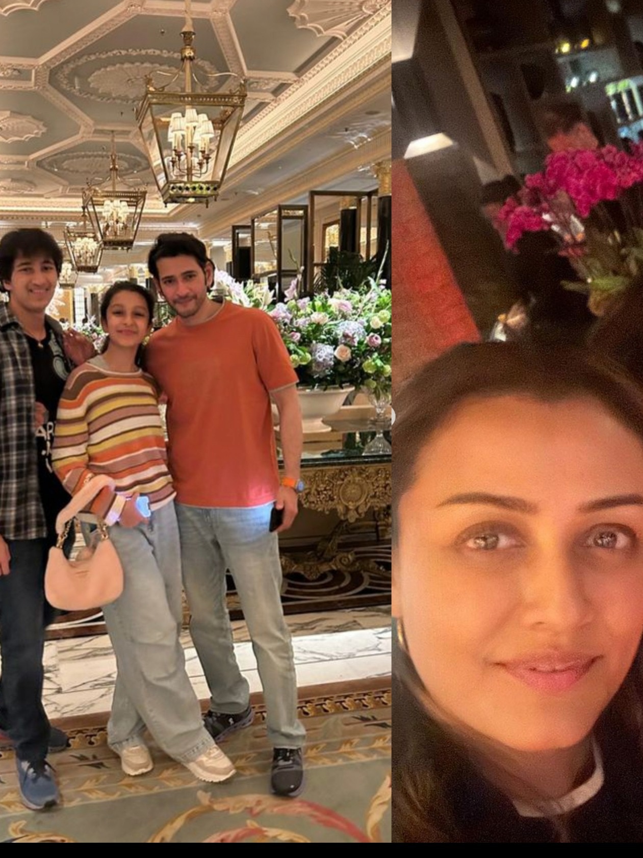 Mahesh Babu, wife Namrata Shirodhkar holiday in London with daughter ...