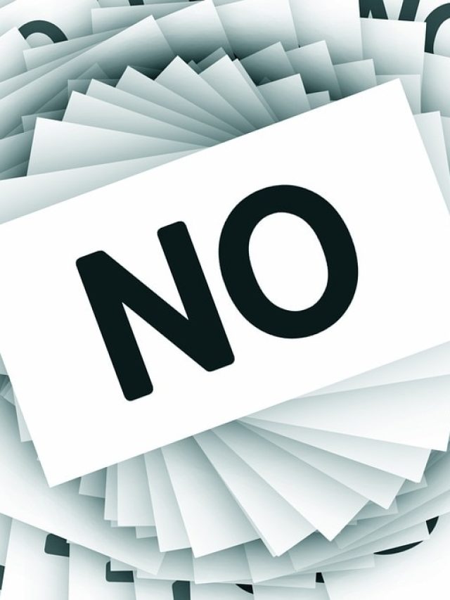 10 ways to politely say 'NO'