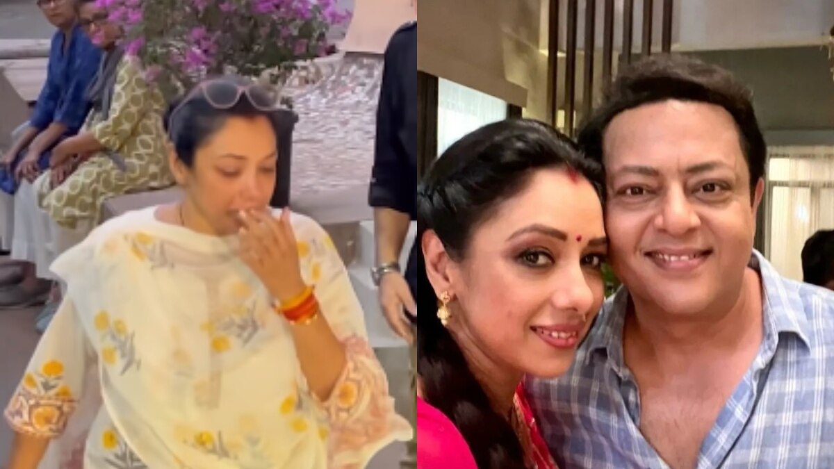 नितेश पांडे के जाने से टूटीं अनुपमा रो रोकर बुरा हाल नहीं रुक रहे