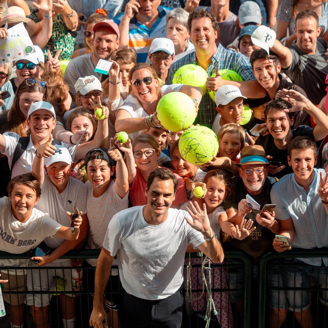 Roger Federer's father-son trip to Halle