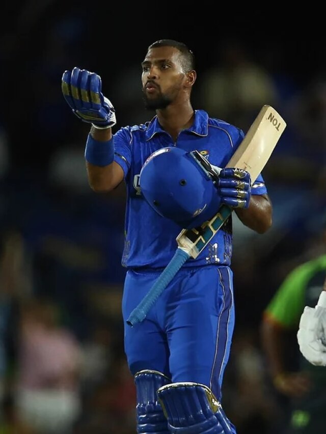 Nicholas Pooran hits 3rd highest score in a T20 final