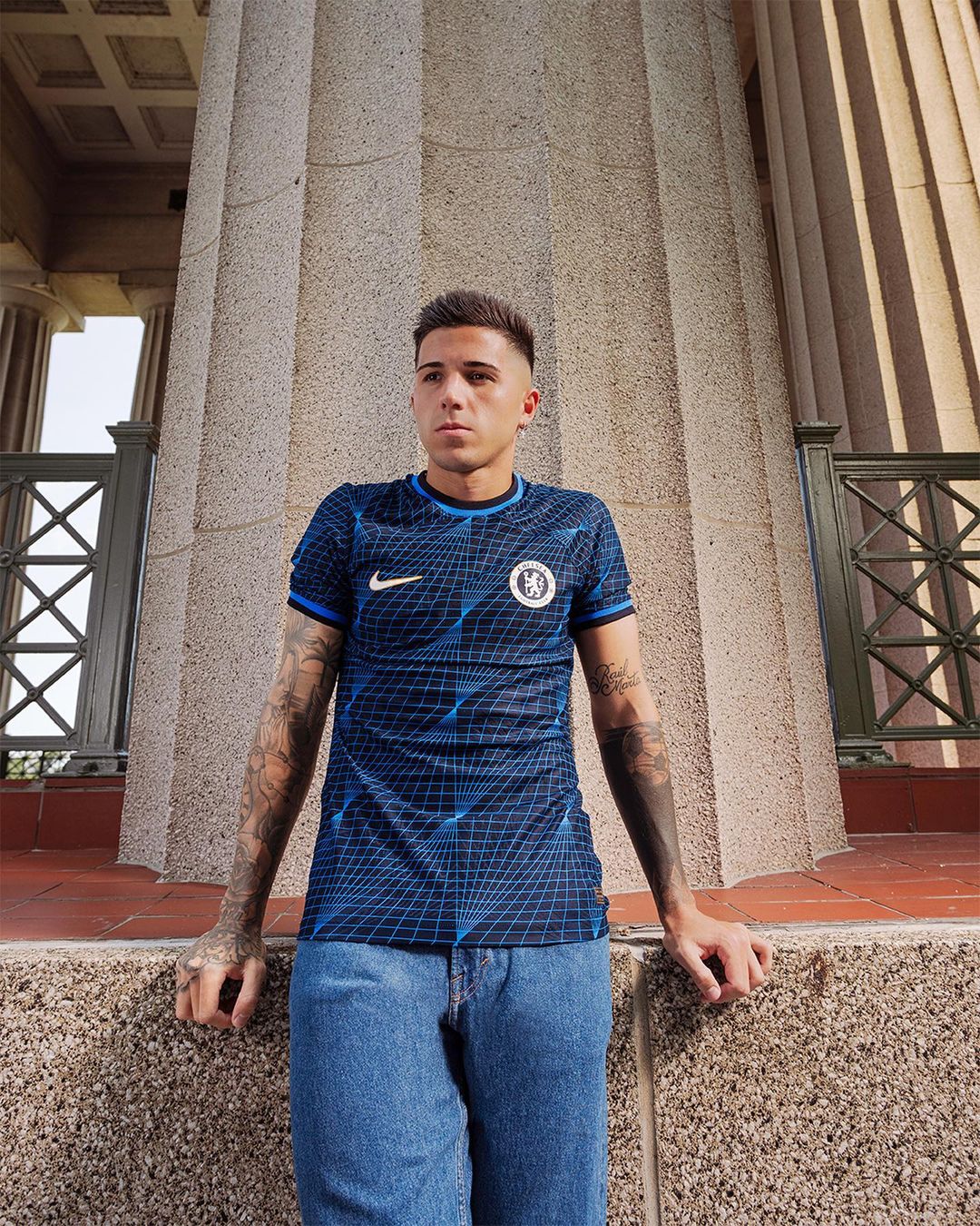 Chelsea release bold away kit inspired from 90s