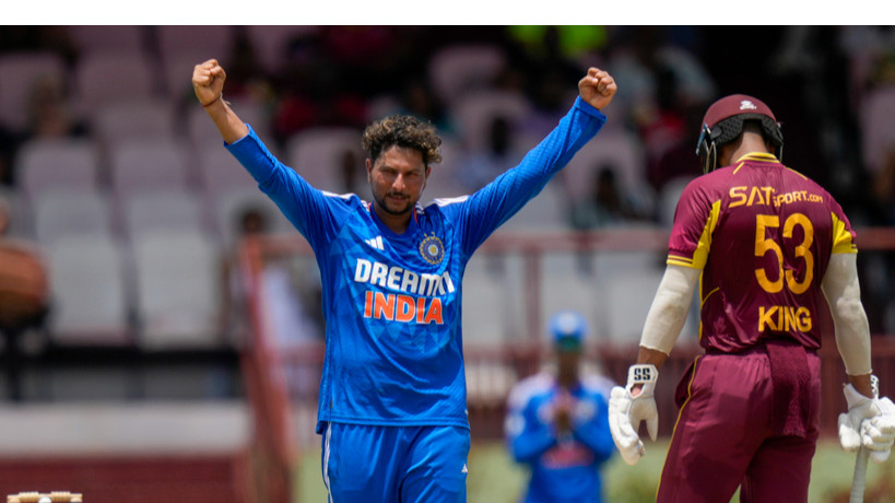 Kuldeep rewarded for impressive outings in WI T20Is