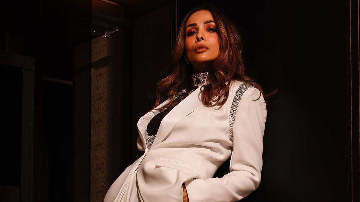 Boss lady Malaika Arora in pantsuits