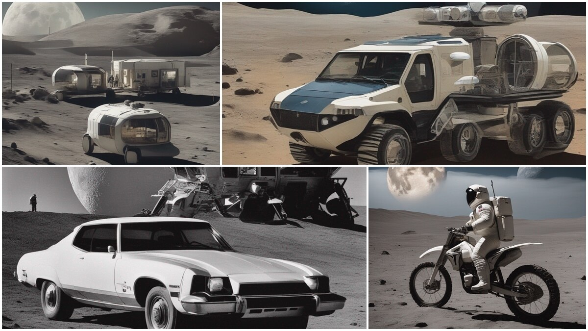 चांद पर जब बनेगी इंसानी बस्ती, तो कैसे होगा ट्रांसपोर्ट सिस्टम? AI ने ...