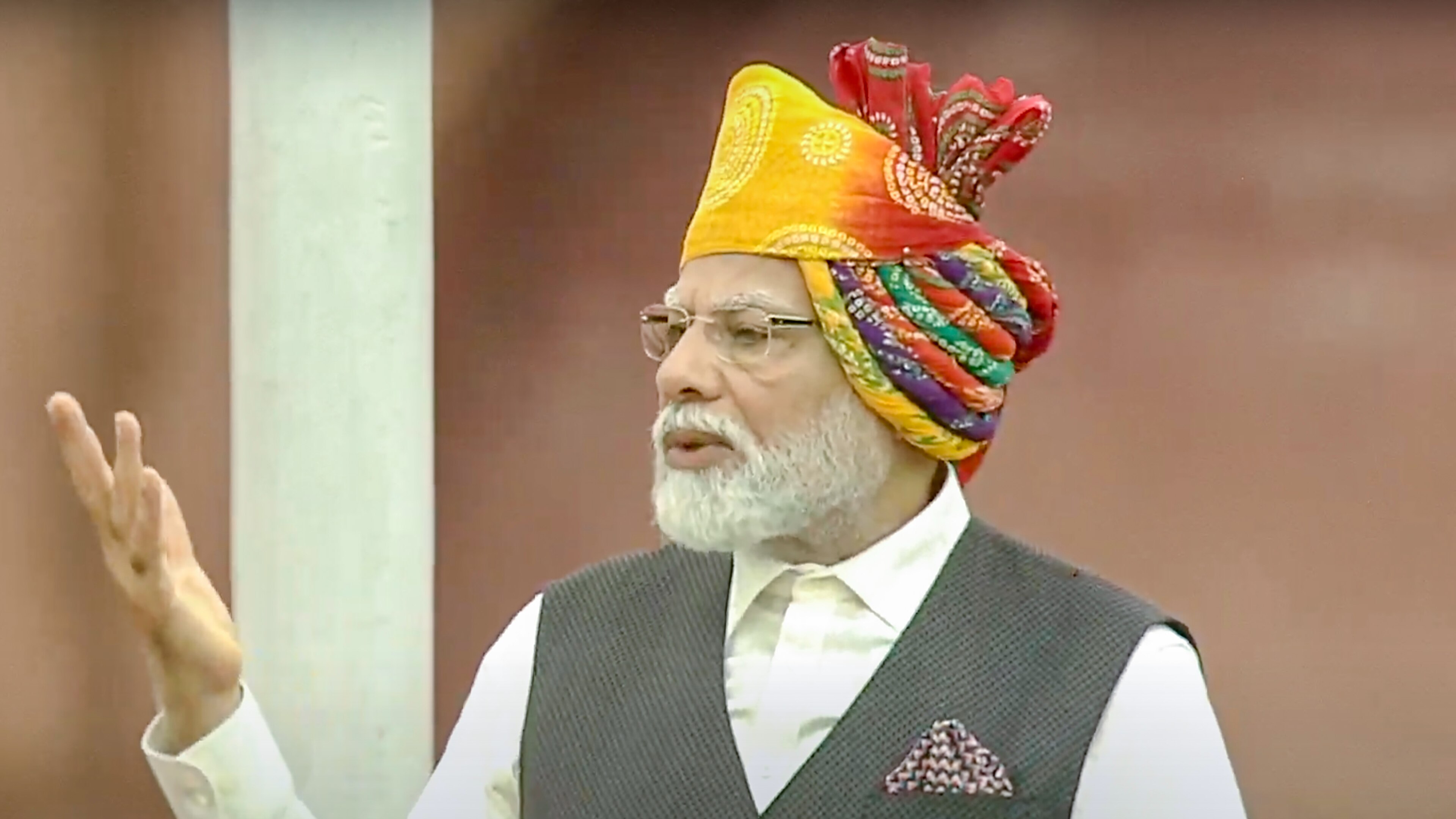 PM Modi's turbans on Independence Day over the years