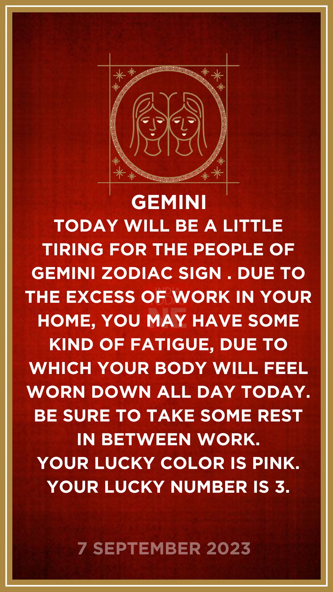 Daily Horoscope All Zodiac Sign-September 7