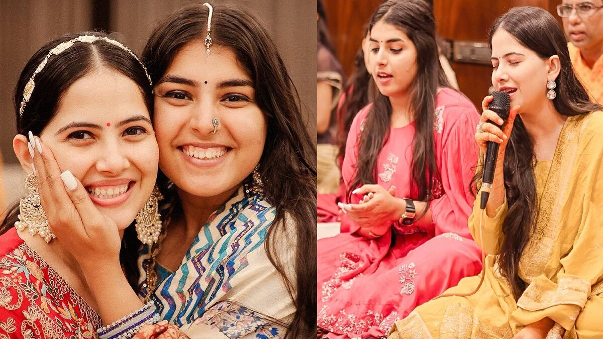 जया किशोरी ने छोटी बहन के साथ शेयर की खूबसूरत फोटो, दिखा देसी अंदाज ...