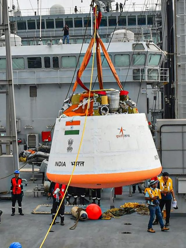 ISRO set to conduct a major integrated drop test of the crew module for ...