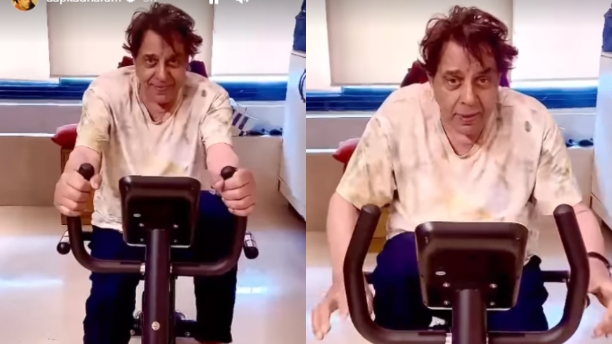 भारत लौटे 87 साल के धर्मेंद्र, नंगे पैर आधा घंटा चलाई साइकिल, बोले ...