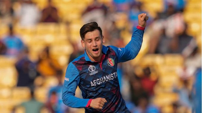 Afghanistan's Noor scripts record on his World Cup debut