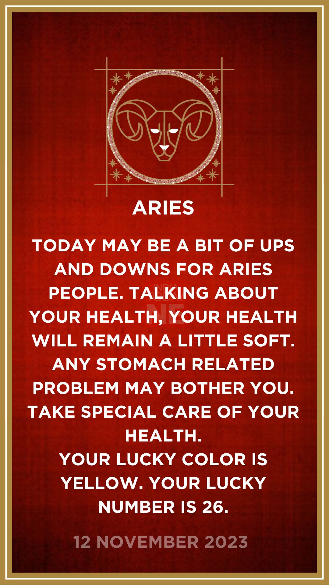 Daily Horoscope All Zodiac Sign November 12