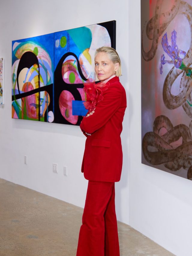 From actress to artist extraordinaire: How Hollywood icon Sharon Stone ...