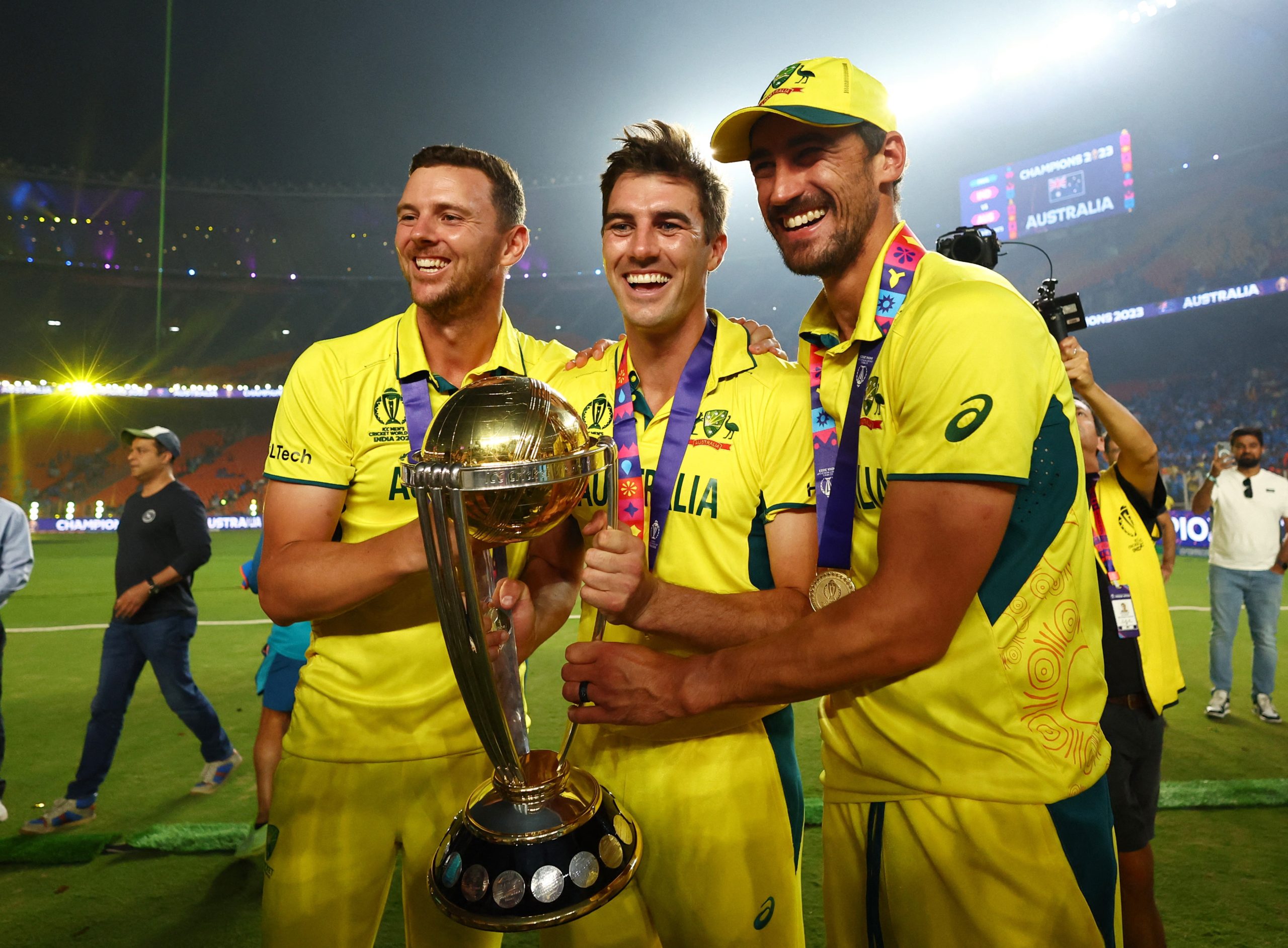 World Cup Final: Inside AUS's dressing room celebrations