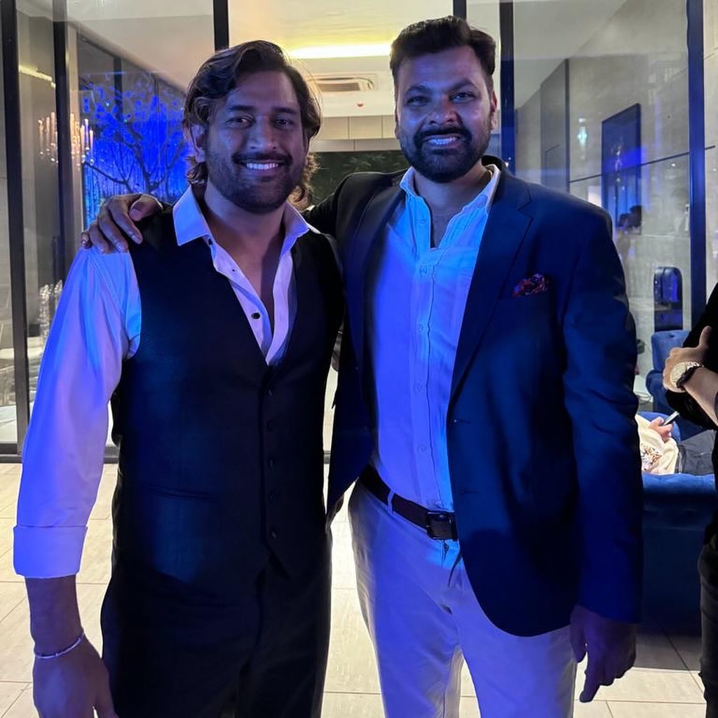 MS Dhoni, RP Singh, Parthiv Patel reunite