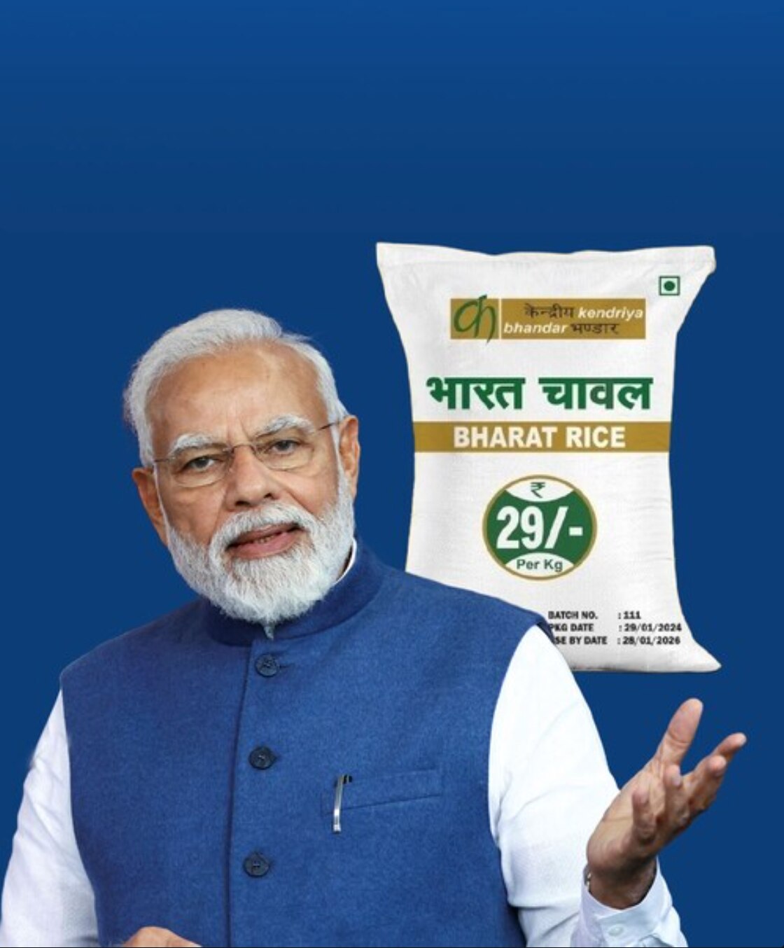 Bharat Rice: How Narendra Modi is keeping your thali price in check
