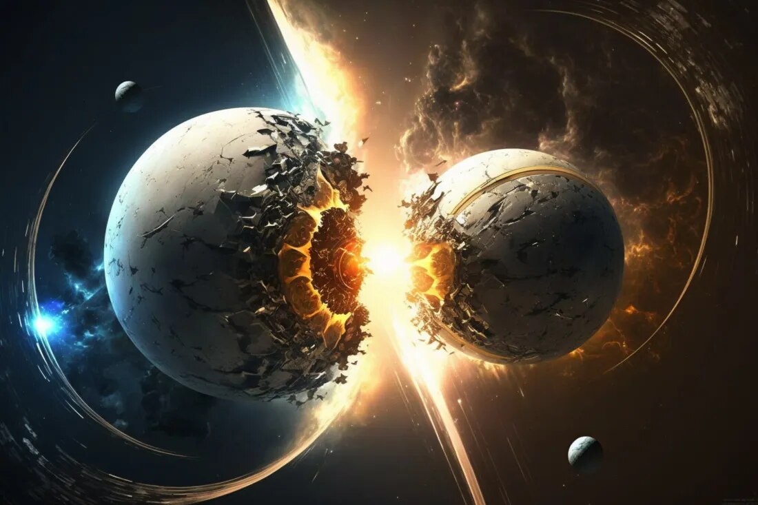 '650 million light-years away': Deep space collision's signal reaches ...