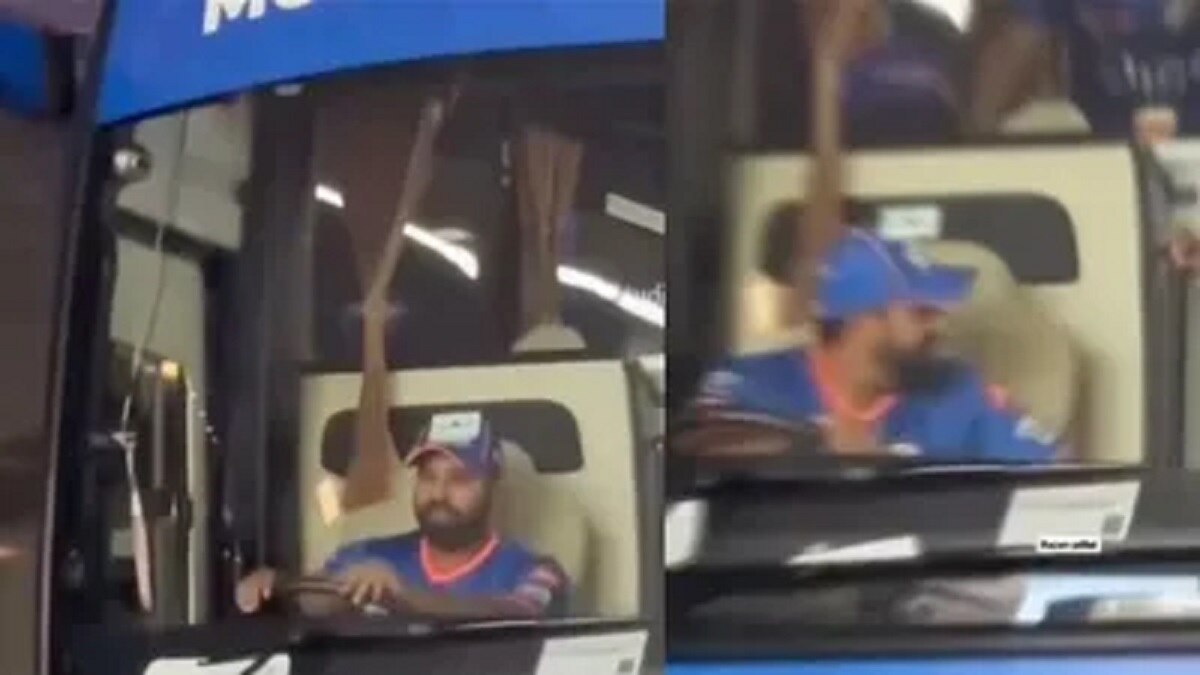 रोहित शर्मा बने टीम के बस ड्राइवर, IPL के बीच नया VIDEO वायरल - Rohit ...