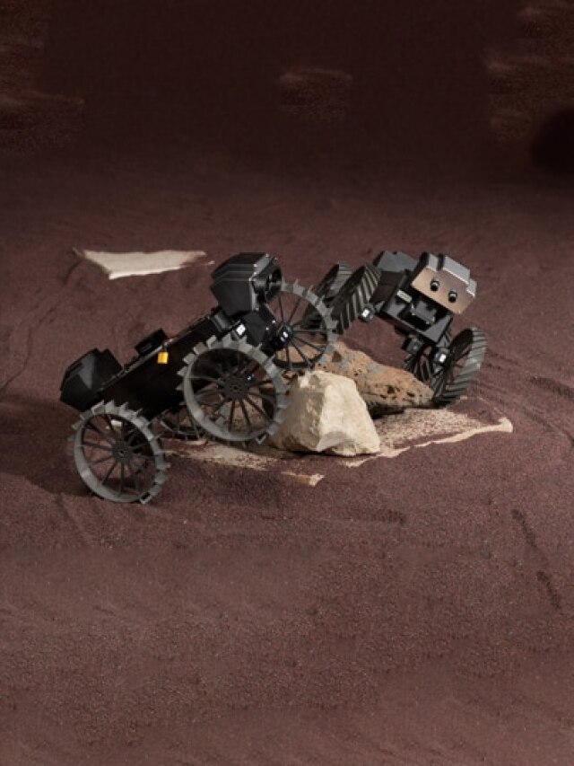 NASA's conducts testing of rovers that will map the surface of Moon in 3D