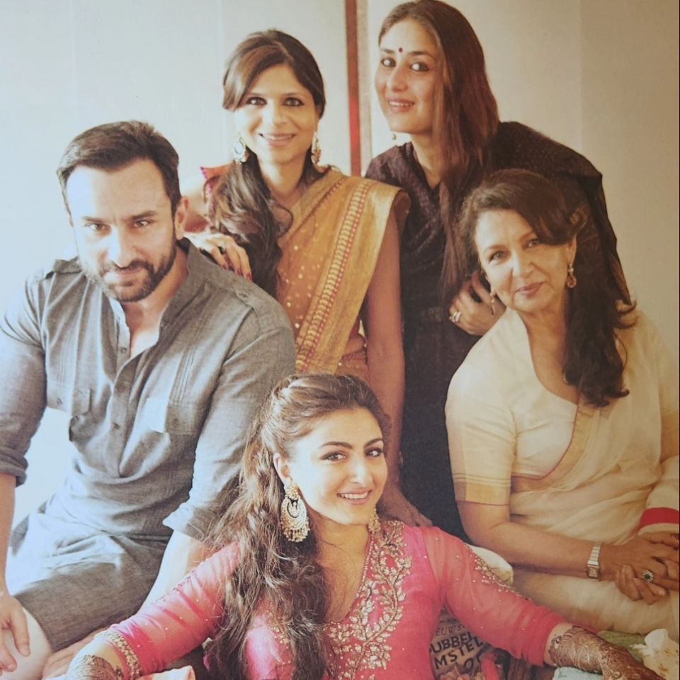 Unseen pics of Saif Ali Khan and family