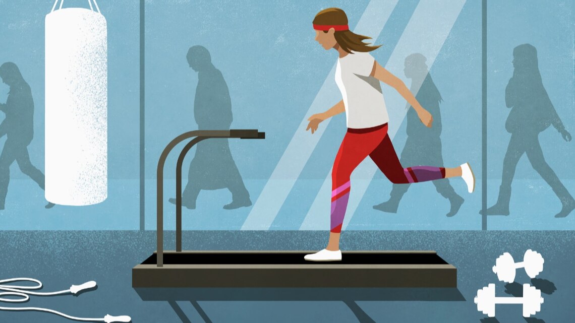 Low-intensity exercises for beginners